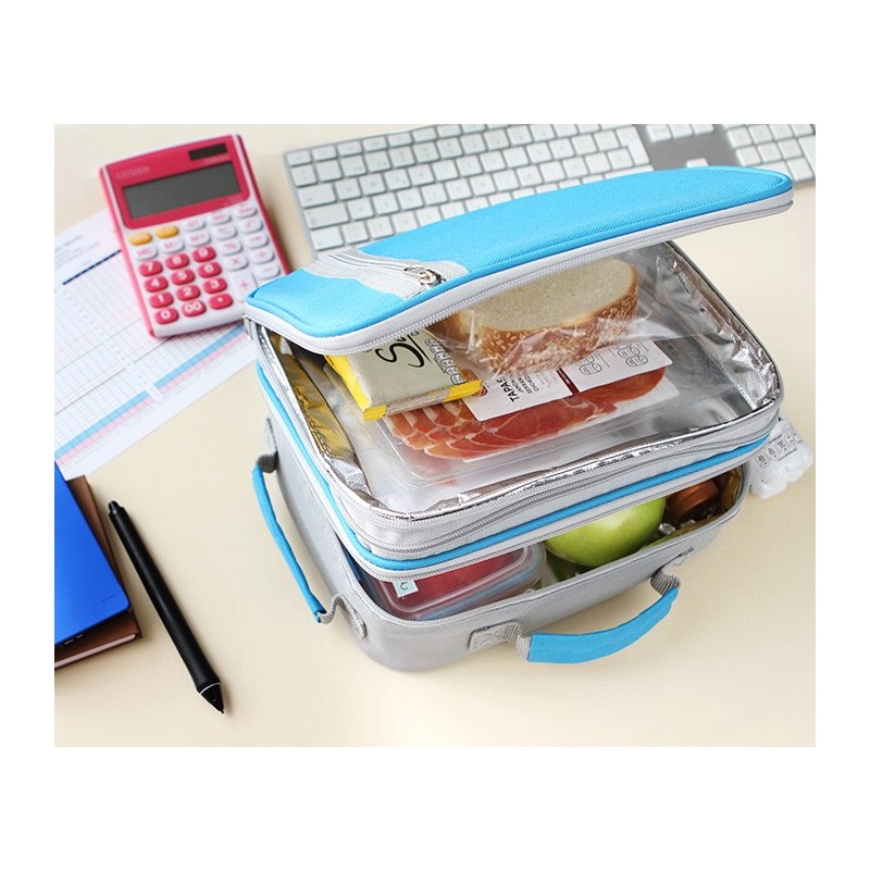 Lonchera Doble | Personalizada con tu Logo