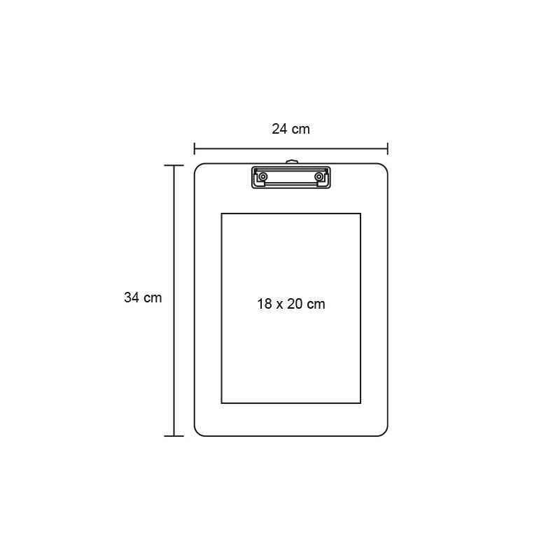 Tabla Porta Documentos Daun | Personalizada con tu Logo